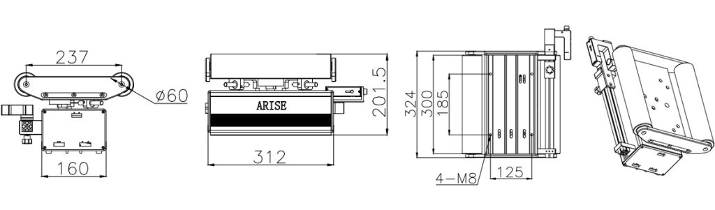Web Guiding System - Edge Position Control - Arise