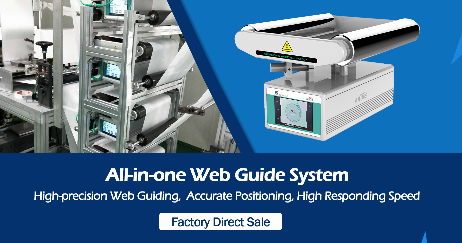 What Is An EPC Web Guiding System | Arise